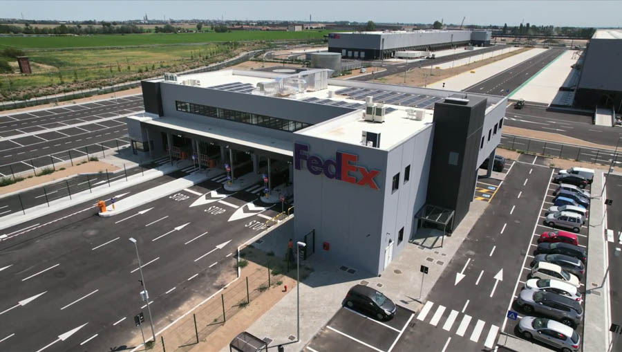 Logistica, nuovo road hub di FedEx a Novara, più grande in Europa. FOTO ...